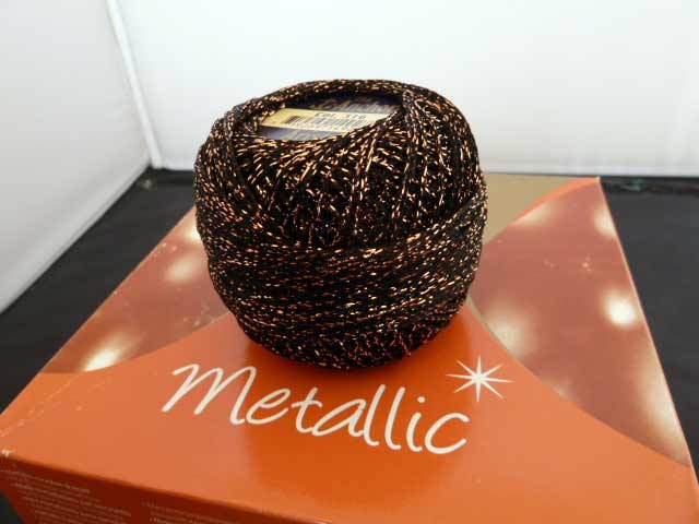 Anchor Artiste Metallic #316, Dark Bronze | Jannette's Rare Yarns